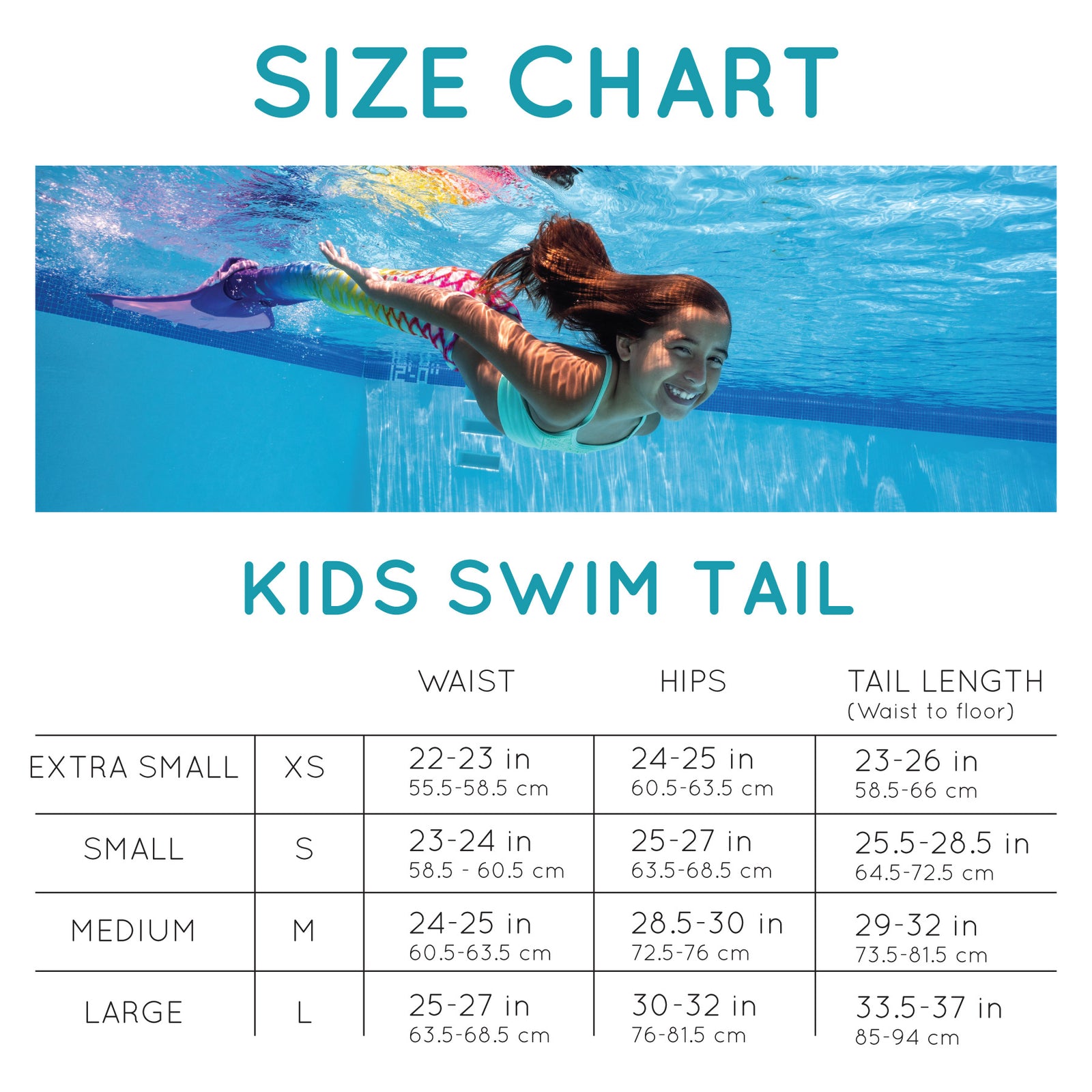 Mermaid Linden Kid's Mix n' Match Mermaid Tail - mermaidlinden